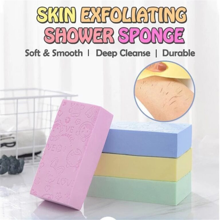 Skin Exfoliating Shower Bathing Sponge (3 Pcs) - Funiyou