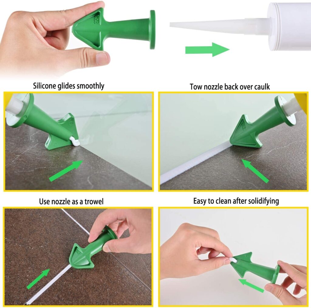 Silicone Caulk Finishing Tool Set - Easy to Use - Funiyou