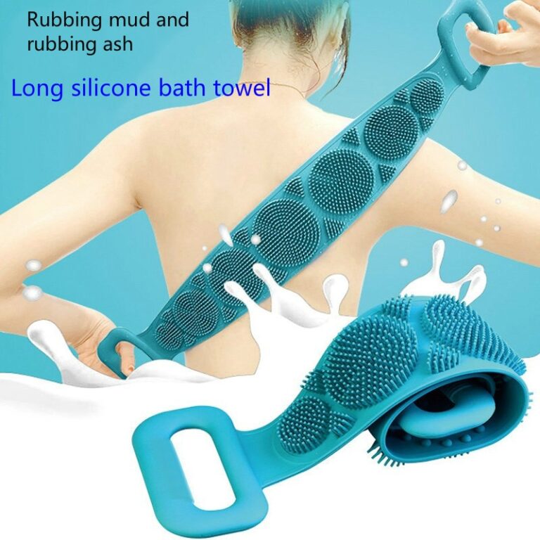 Silicone Exfoliating Back Scrubber For Shower - Funiyou