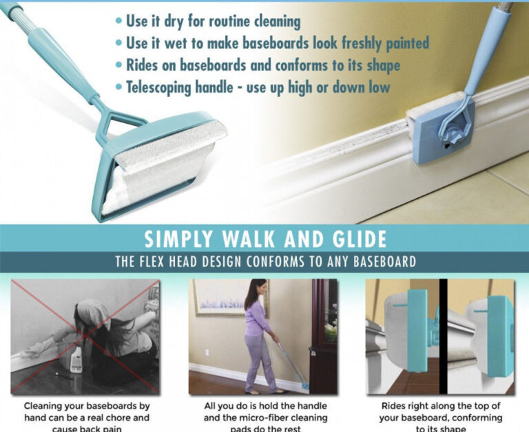 Easy Baseboard Cleaning Tool - Funiyou