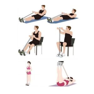 Sit Ups Exercise Resistance Bands Fitness Equipment - Funiyou