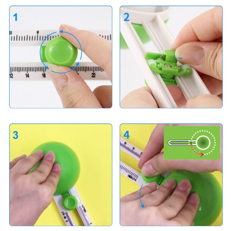 DIY Rotary Circle Paper Cutter - Cut Perfect Circles Every Time - Funiyou