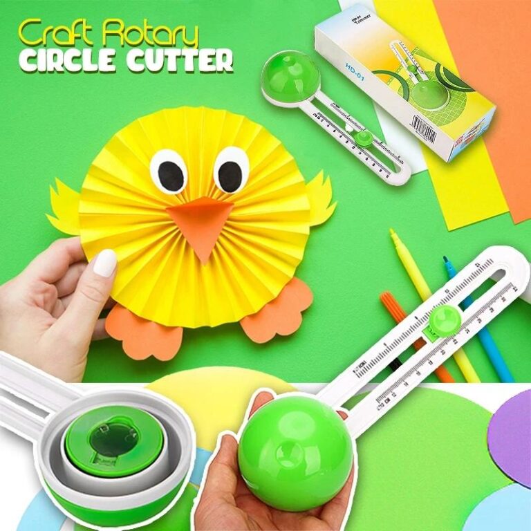 DIY Rotary Circle Paper Cutter - Cut Perfect Circles Every Time - Funiyou