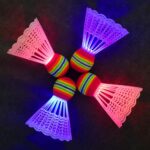 Portable Led Badminton Racket and Shuttlecock for Kids and Adults - Funiyou