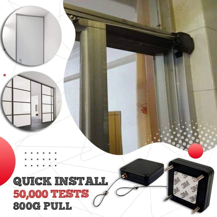 Punch-free Automatic Sensor Door Closer - Funiyou Punch-free Automatic Sensor Door Closer - Funiyou