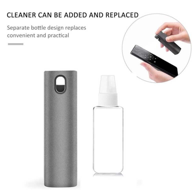 2-In-1 Portable Tablet Mobile Screen Spray & Wipe Cleaner - Funiyou