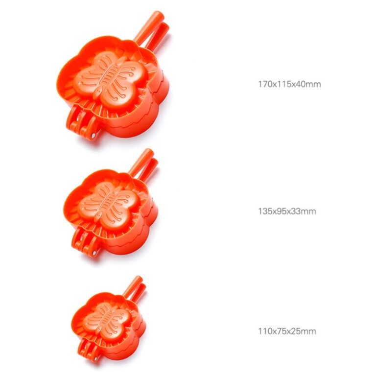 Creative Dumplings Mold DIY Dough Press Pie Ravioli Heart Butterfly ...