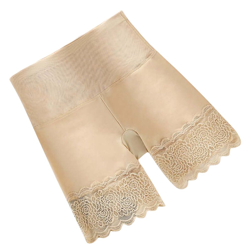 Anti-Chafing Ice Silks Thigh Saver High Waist Hips Up Shapewear Tummy ...