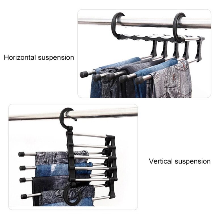 Multifunctional Pants Trouser Rack Organizer for Closet - Funiyou
