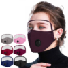 Adjustable Reusable Cotton Face Mask with Eye Shield+2 Filter Pad - Funiyou