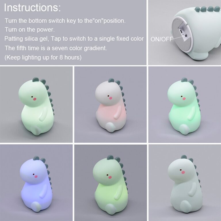 Dinosaur Color Changing Lamp - Funiyou