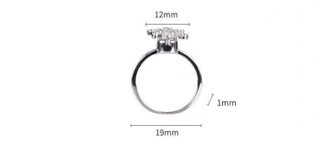 Dancing Rotating Snowflake Ring - Funiyou