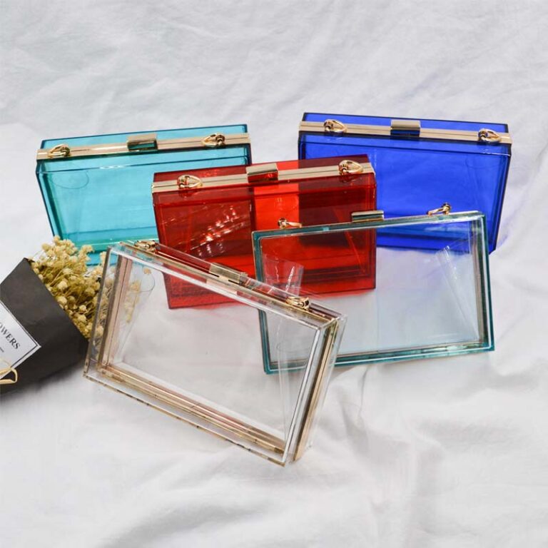 Transparent Acrylic Bags Clear Purse Handbags - Funiyou