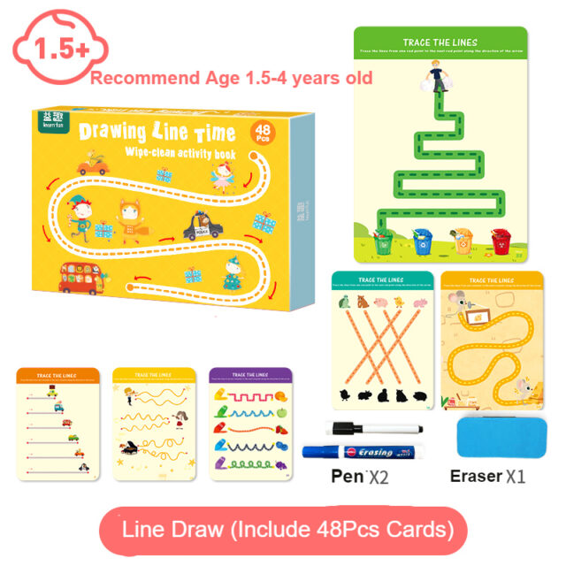 My First Learn-to-Write Pen Grip Practice Book - Funiyou